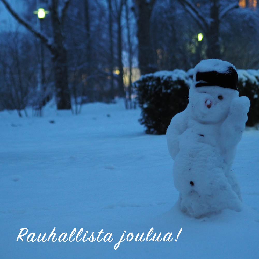 Rauhallista joulua 2022 | Riffi